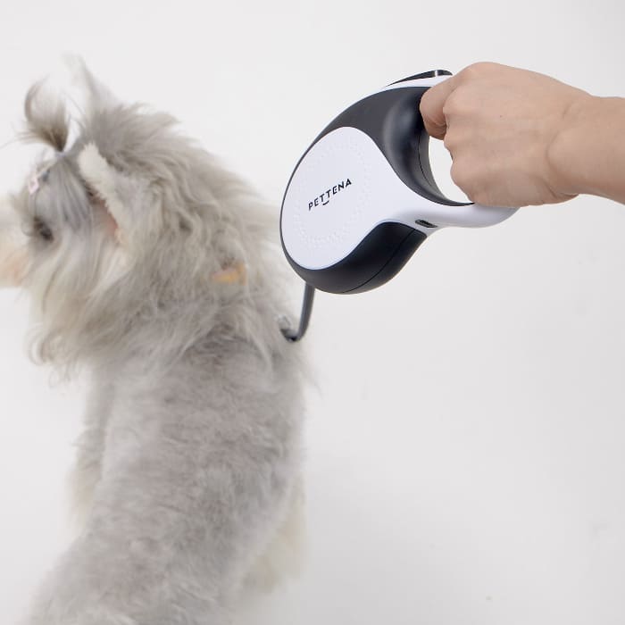 PETTENA - 犬用自動伸縮リード | LEDライト搭載