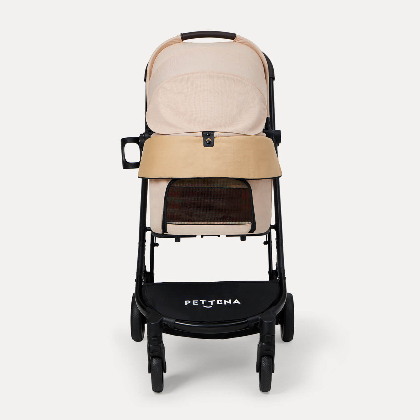 3秒で折りたためる分離式ペットカート PETTENA｜中型犬・多頭飼い対応（耐荷重25kg）＆軽量コット付きバギー