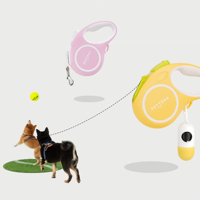 PETTENA - 犬用軽量伸縮ロングリード